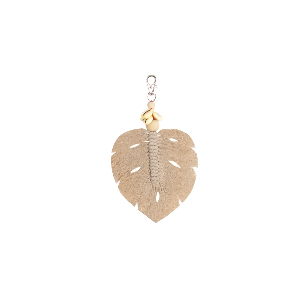 Keyring Bodhi Leaf